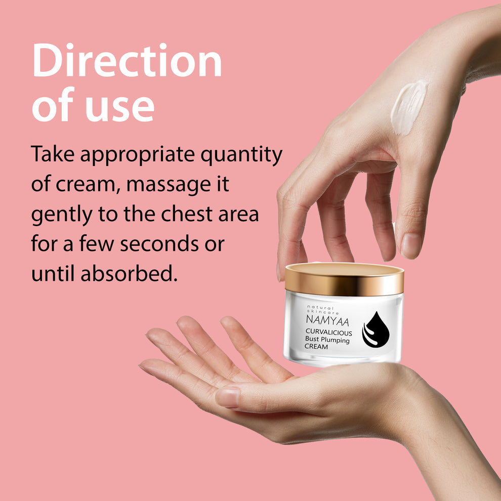 Bust Plumping Cream in India | Plump Breasts – Namyaa Skincare