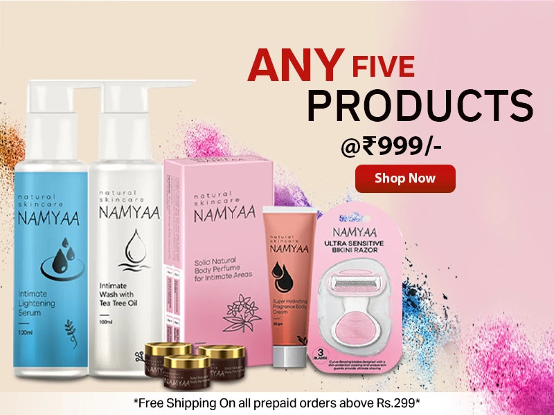 Buy Intimate Care Products Online in India – Namyaa Skincare